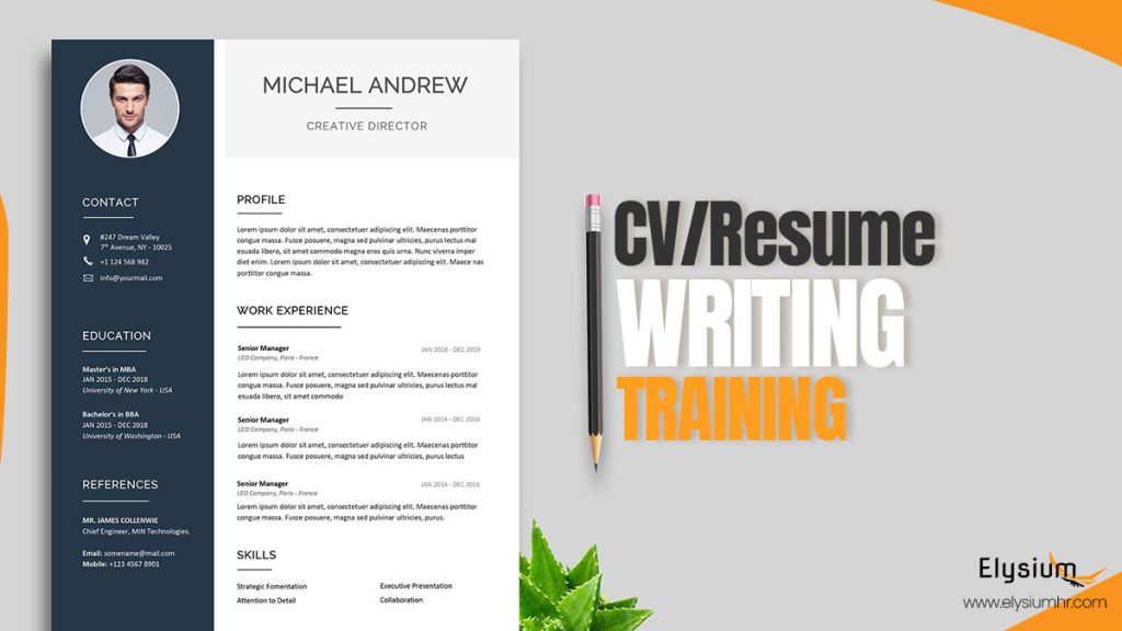 Why CV writing training important? - Elysium HR Solution and Career ...